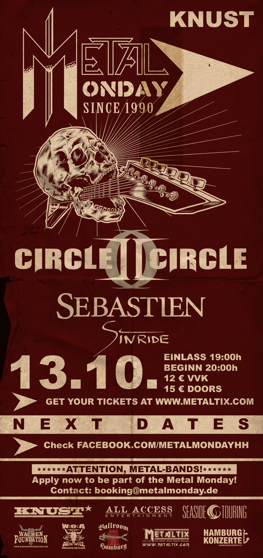 METAL MONDAY | KNUST Hamburg